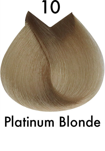 Color US Permanent Hair Colour 10 Platinum Blonde 120ml – WA HAIR ...